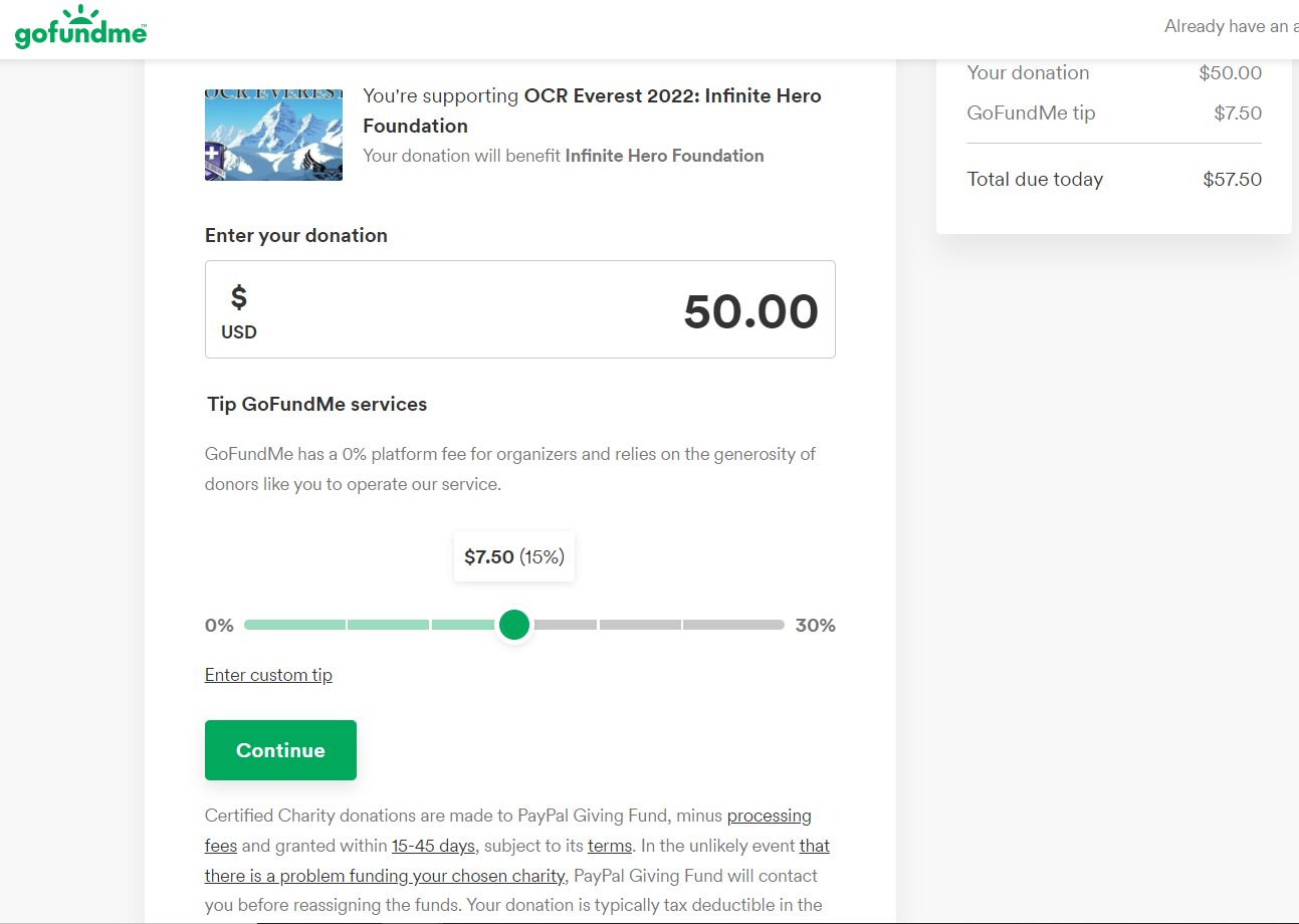 GoFundMe for fundraising for your favorite charity? - OCR Buddy